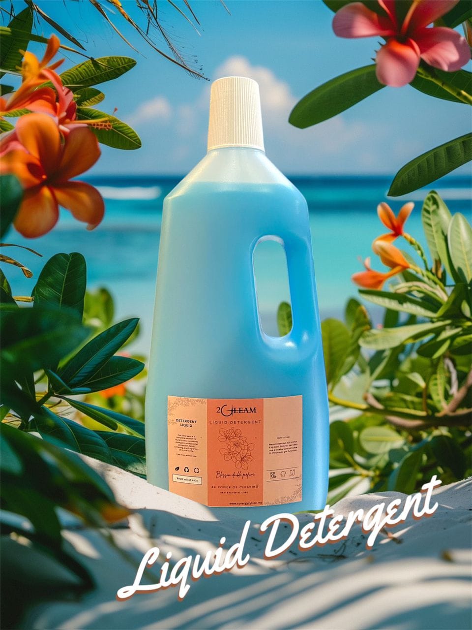 Detergent 2 Litre (Blossom) - Synergy Zyklen